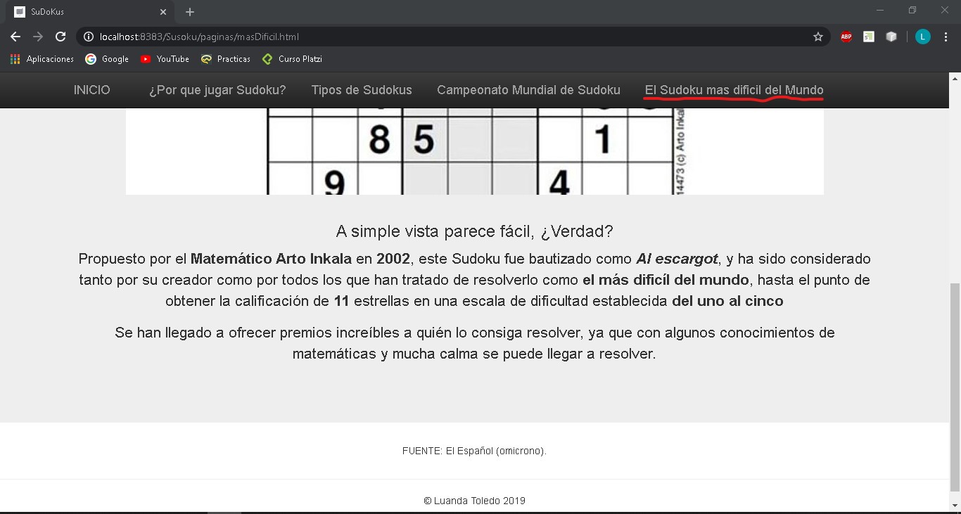 GitHub - Luanda-Toledo/SuDoKus: JavaScript, HTML, CSS y Bootstrap.