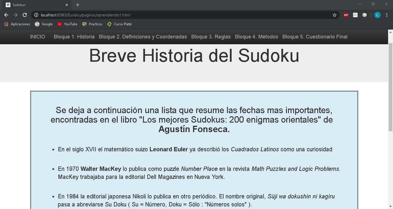 GitHub - Luanda-Toledo/SuDoKus: JavaScript, HTML, CSS y Bootstrap.