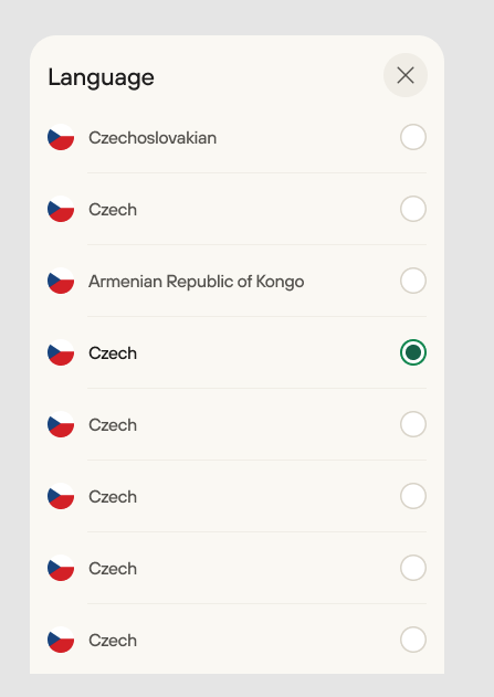 Select Component · Issue 5420 · Trezortrezor Suite · Github