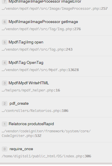 ERRO AO GERAR OS RELATÓRIOS · Issue #722 · RamonSilva20/mapos · GitHub