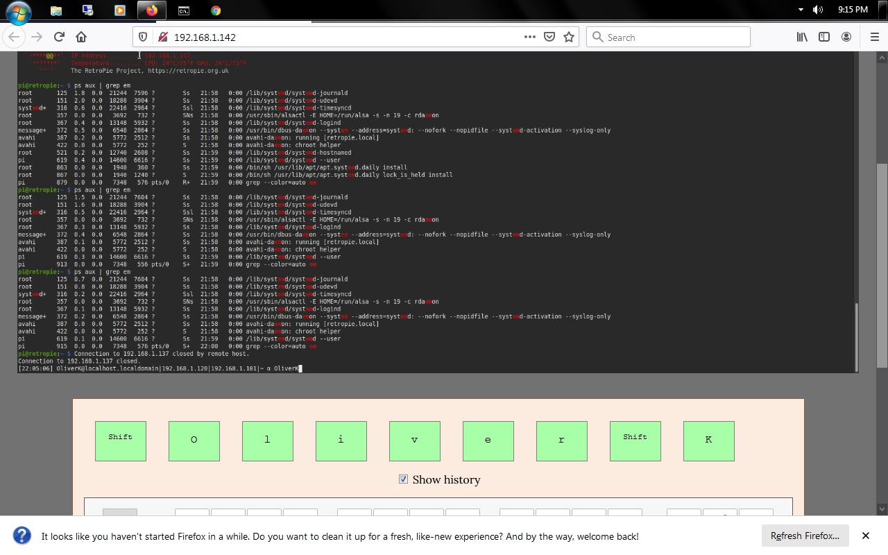Strange behavior with shift key on Pi Zero W + freeNAS server · Issue #406 · tiny-pilot ...