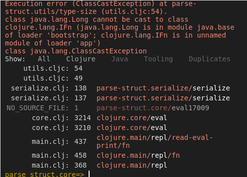 Better stack trace presentation · Issue #2394 · cursive-ide/cursive · GitHub