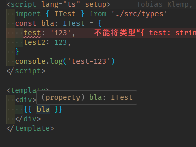 Vue Language Features (Volar) appear '' Property 'xxx' does not exist on type '{}'" · Issue ...