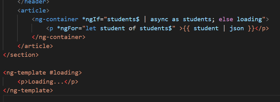 let keyword broke the HTML template · Issue #607 · angular/vscode-ng-language-service · GitHub