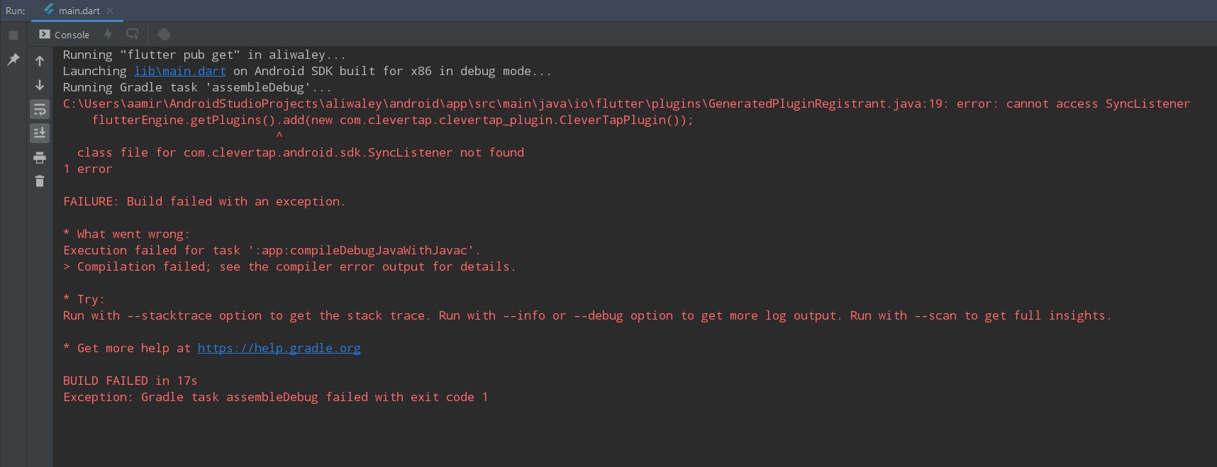 class file for com.clevertap.android.sdk.SyncListener not found · Issue #32 · CleverTap ...