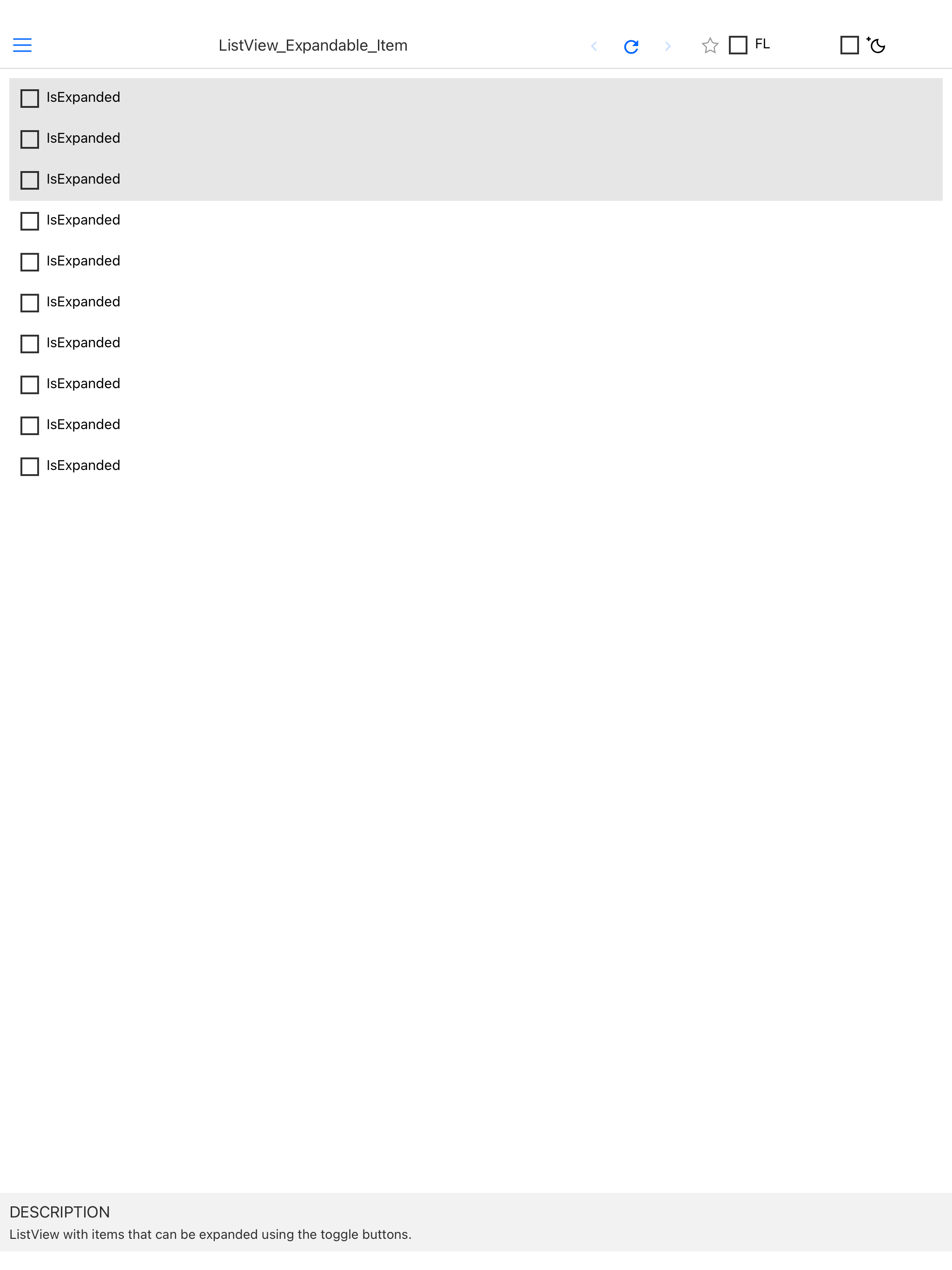[iOS] ListView_ExpandableItem tests are failing · Issue #8011 ...