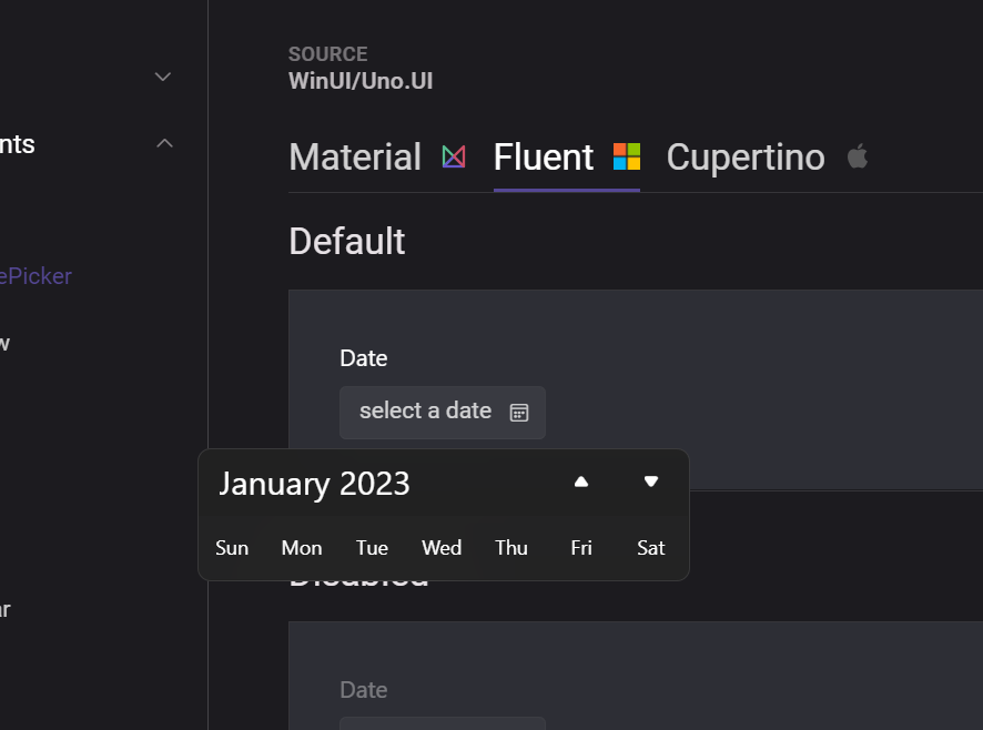[Wasm] CalendarDatePicker opens too small · Issue #11061 · unoplatform/uno · GitHub