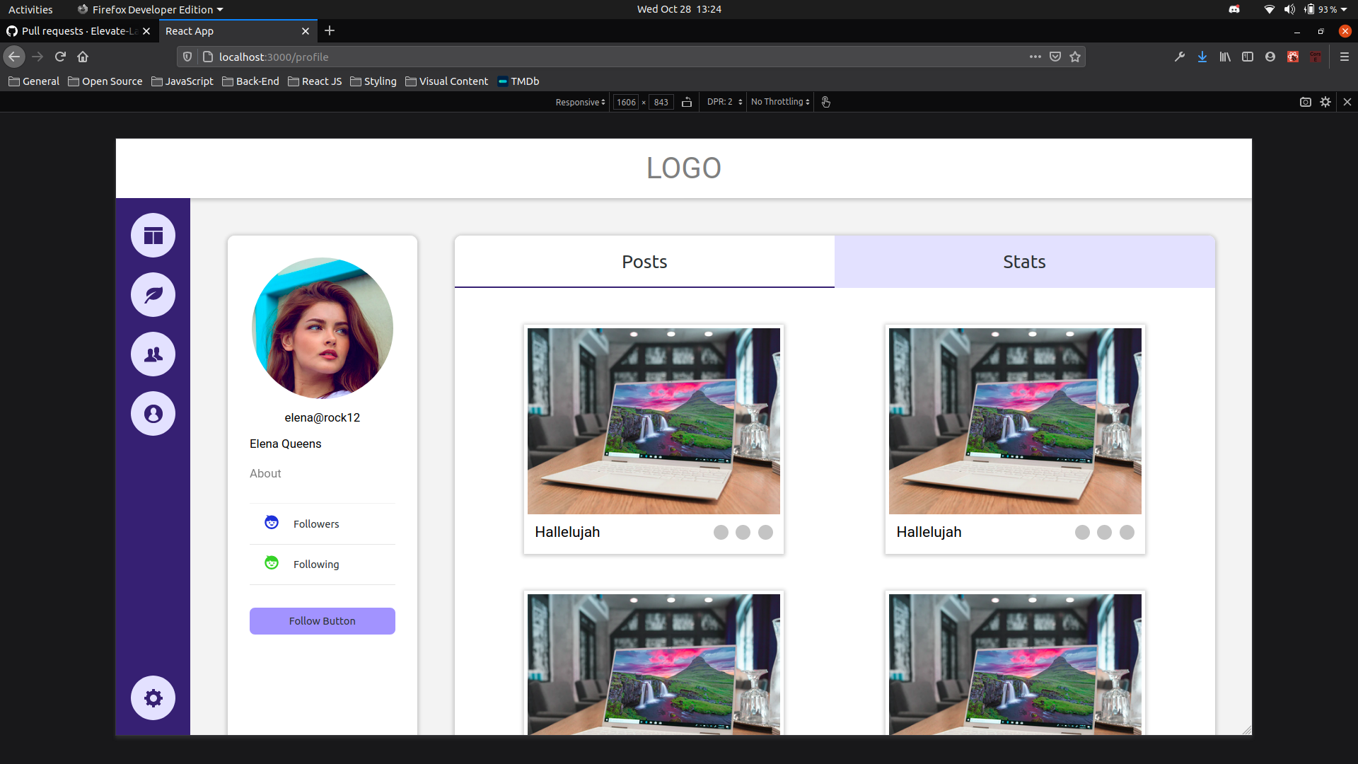 Add the Sass Architecture and the User Profile Page · Issue #14 · Elevate-Lab/seroton-inn · GitHub