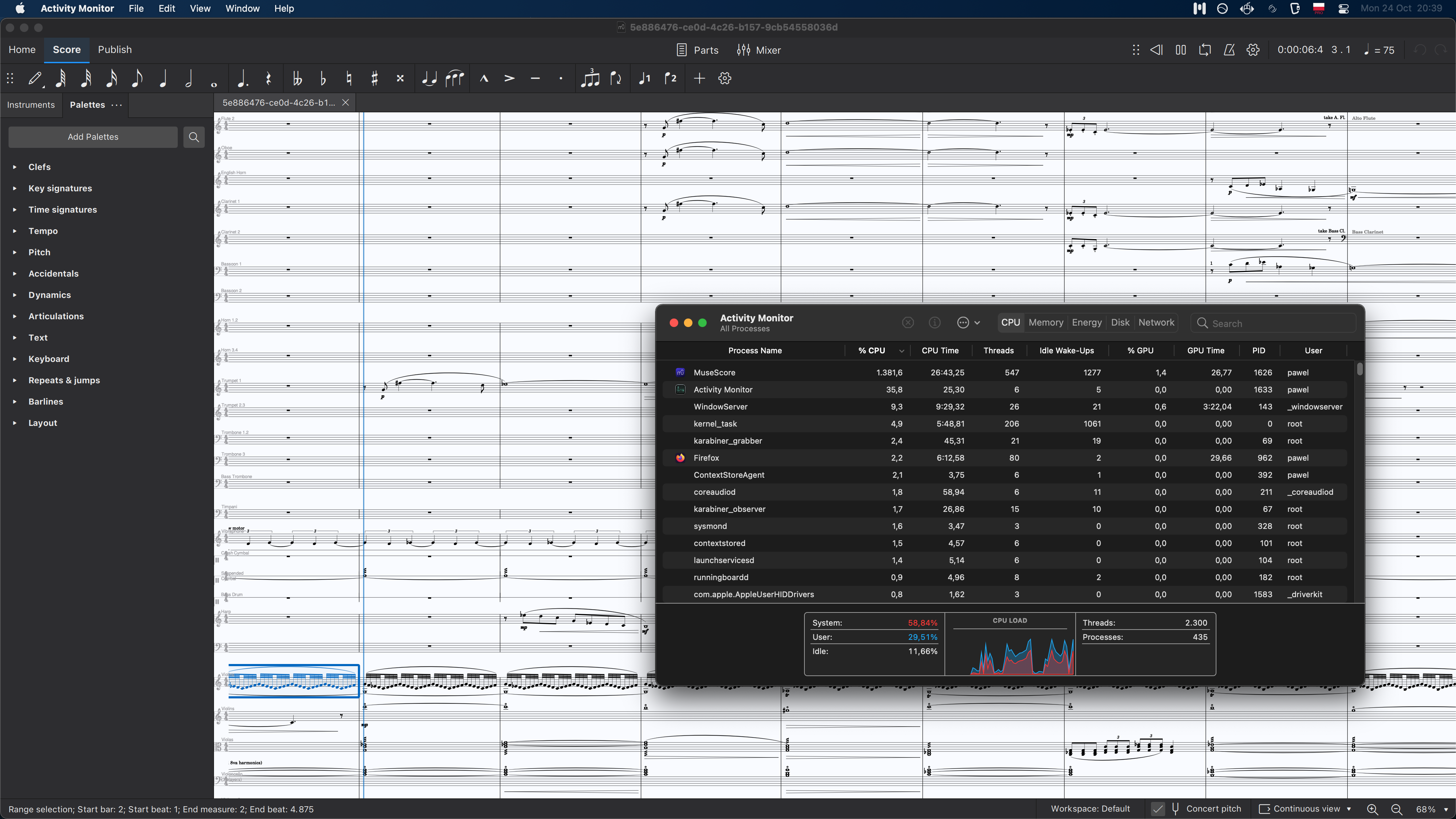 [MU4 Issue] MuseSounds causes MuseScore CPU% to skyrocket to over 1000% ...
