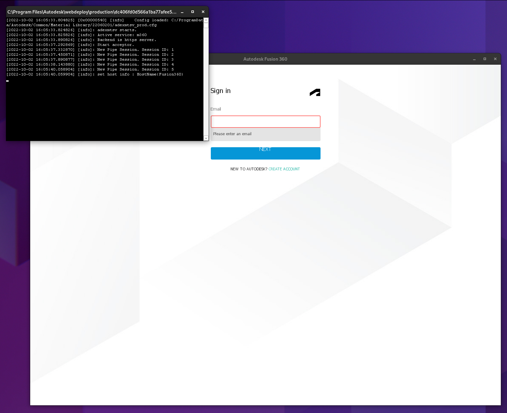 Fusion 360 sign window in borked · Issue #142 · bottlesdevs/programs · GitHub