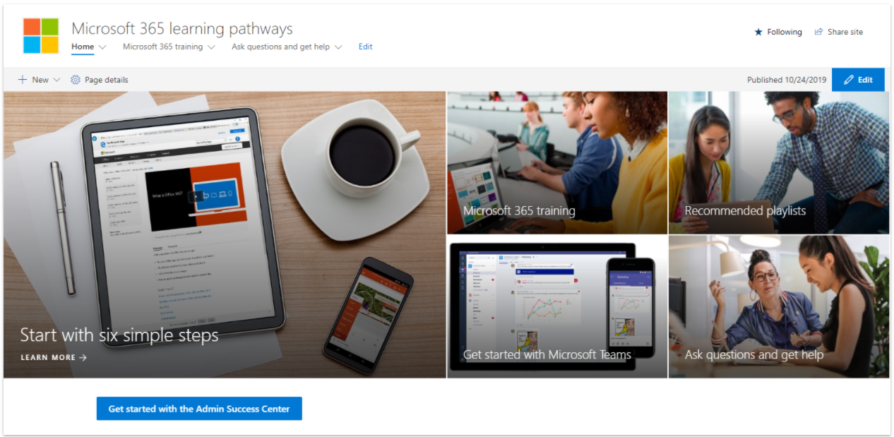 Wrong content in Microsoft 365 Learning Pathways template · Issue #397 · SharePoint/sp ...