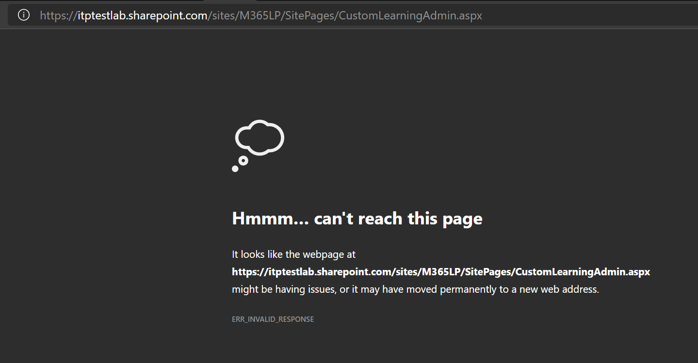 Wrong content in Microsoft 365 Learning Pathways template · Issue #397 · SharePoint/sp ...