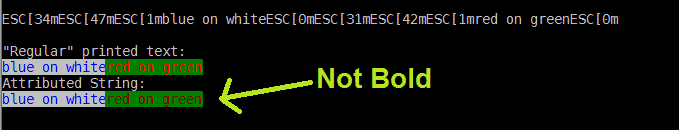 AttributedString loses bold in some cases in Windows CMD · Issue #218 · jline/jline3 · GitHub