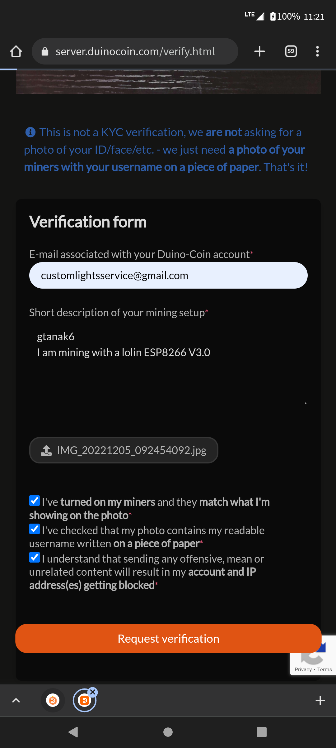 Duco mining verification · Issue #1588 · revoxhere/duino-coin · GitHub Duco mining verification · Issue #1588 · revoxhere/duino-coin · GitHub
