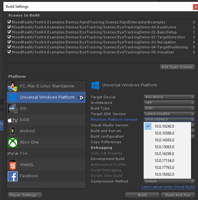 Getting started docs don't mention recommended build settings. · Issue ...