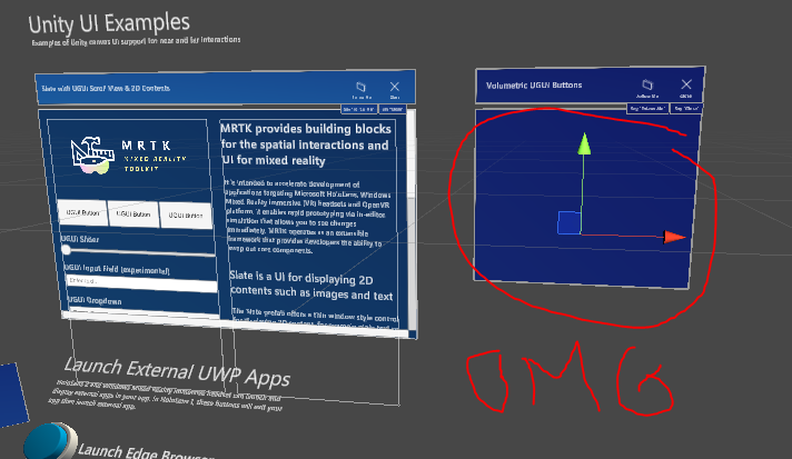 The volumetric UnityUI slate appears to be empty in the hand interaction examples · Issue #7783 ...