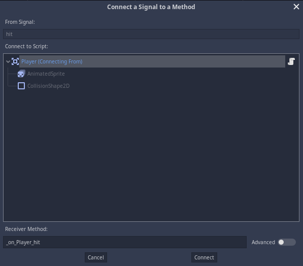 Dodge The Creeps Tutorial Doubts On Instructions When Connecting Gameover Signal · Issue 6028