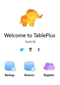 Pixelated icons in welcome screen · Issue #132 · TablePlus/TablePlus ...