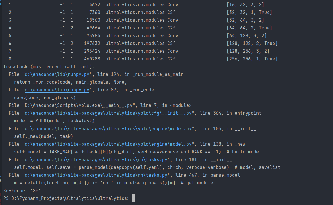 m = getattr(torch.nn, m[3:]) if 'nn.' in m else globals()[m] # get module · Issue #2111 ...