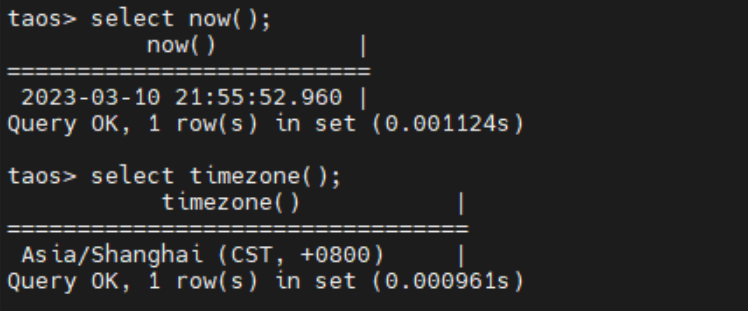 timestamp 8 hours less than expect. · Issue #20410 · taosdata/TDengine · GitHub