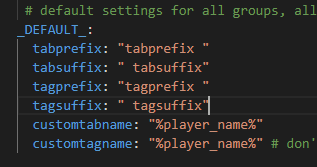 tab and tag suffix dont work · Issue #801 · NEZNAMY/TAB · GitHub