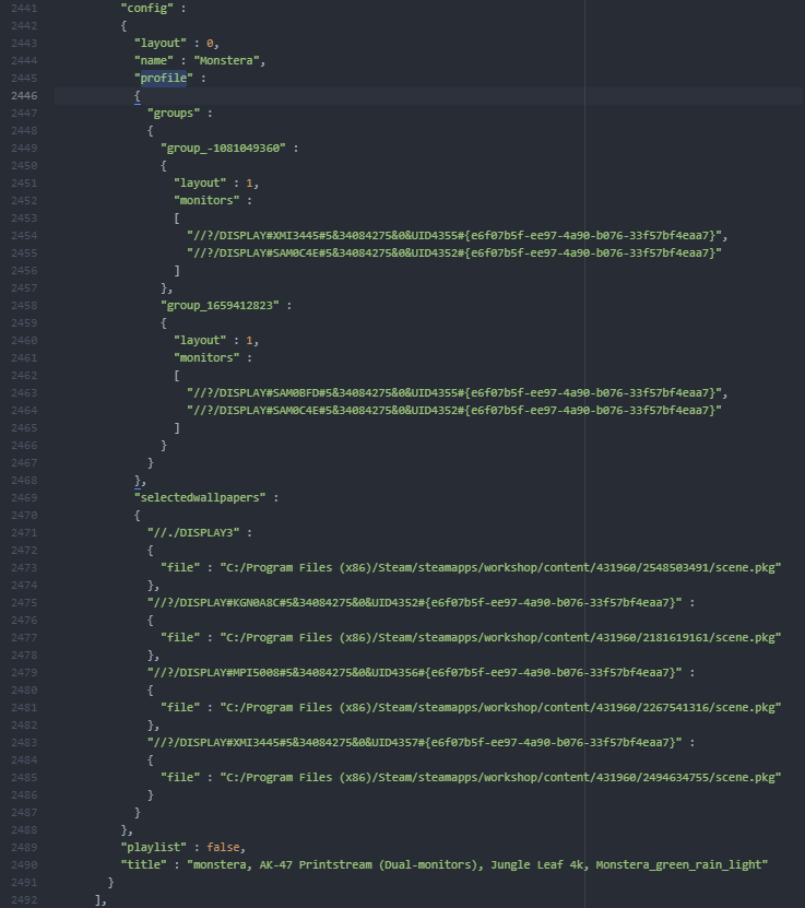 No profiles found · Issue #2 · Garulf/Wallpaper-Engine-Profile-Selector ...