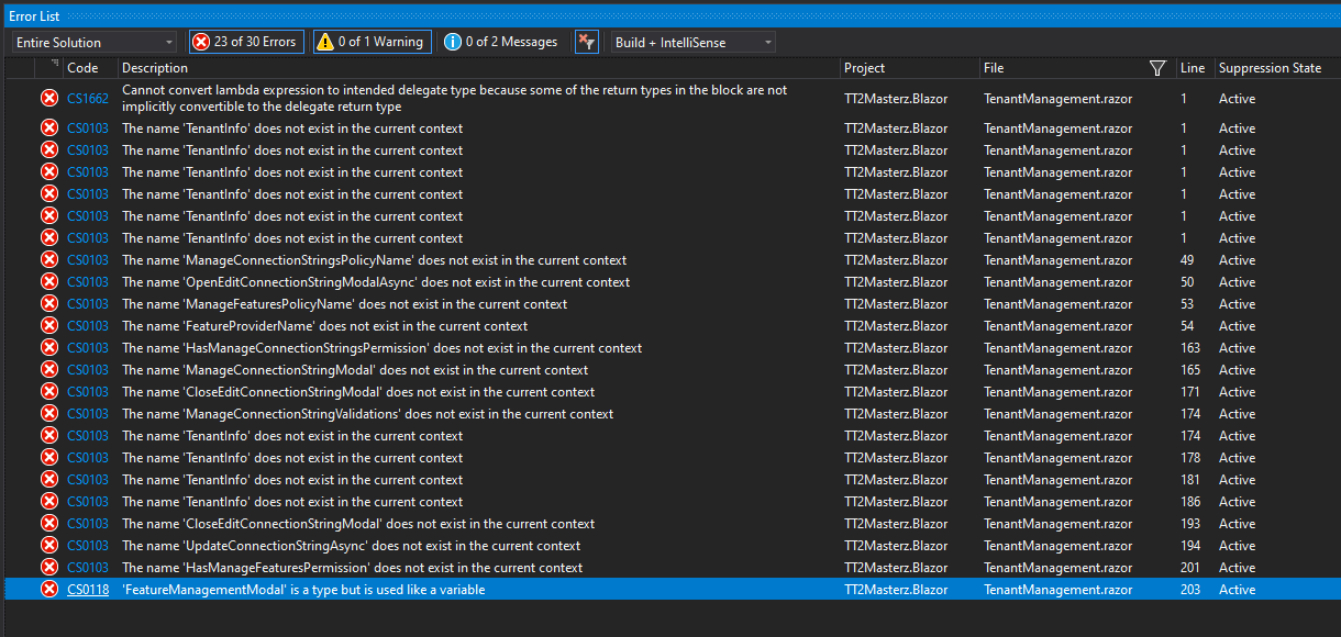Blazor UI - overwrite tenant management ui · Issue #7279 · abpframework/abp · GitHub