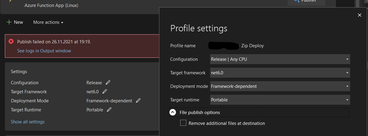 Cannot publish net6.0 v4 azure functions app (linux hosted) · Issue #1167 · microsoft/Oryx · GitHub