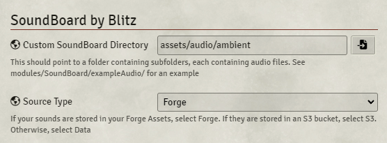 Soundboard not finding folder in the Forge on the new version · Issue #89 · BlitzKraig/fvtt ...