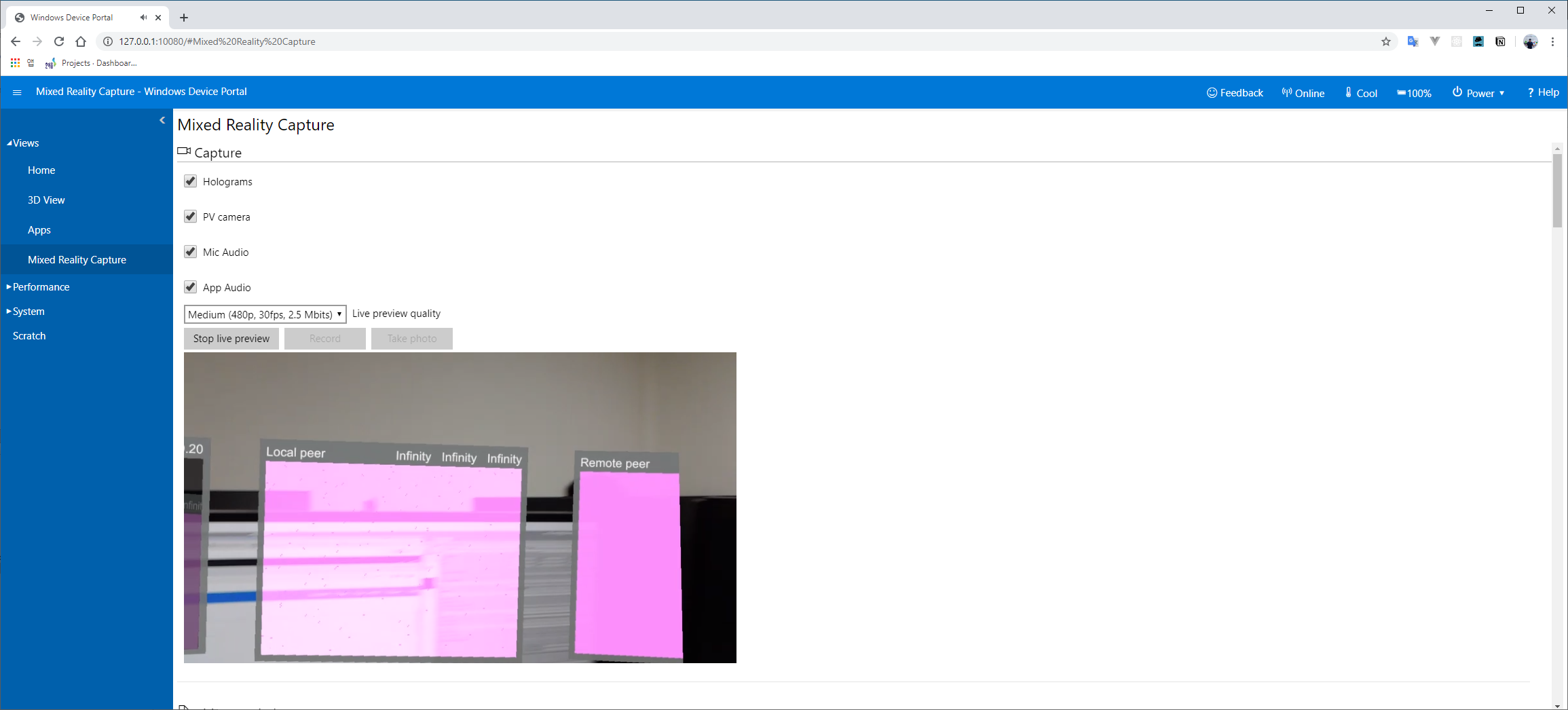 Hologram+PV Camera rendering from remote HL1 · Issue #176 · microsoft/MixedReality-WebRTC · GitHub