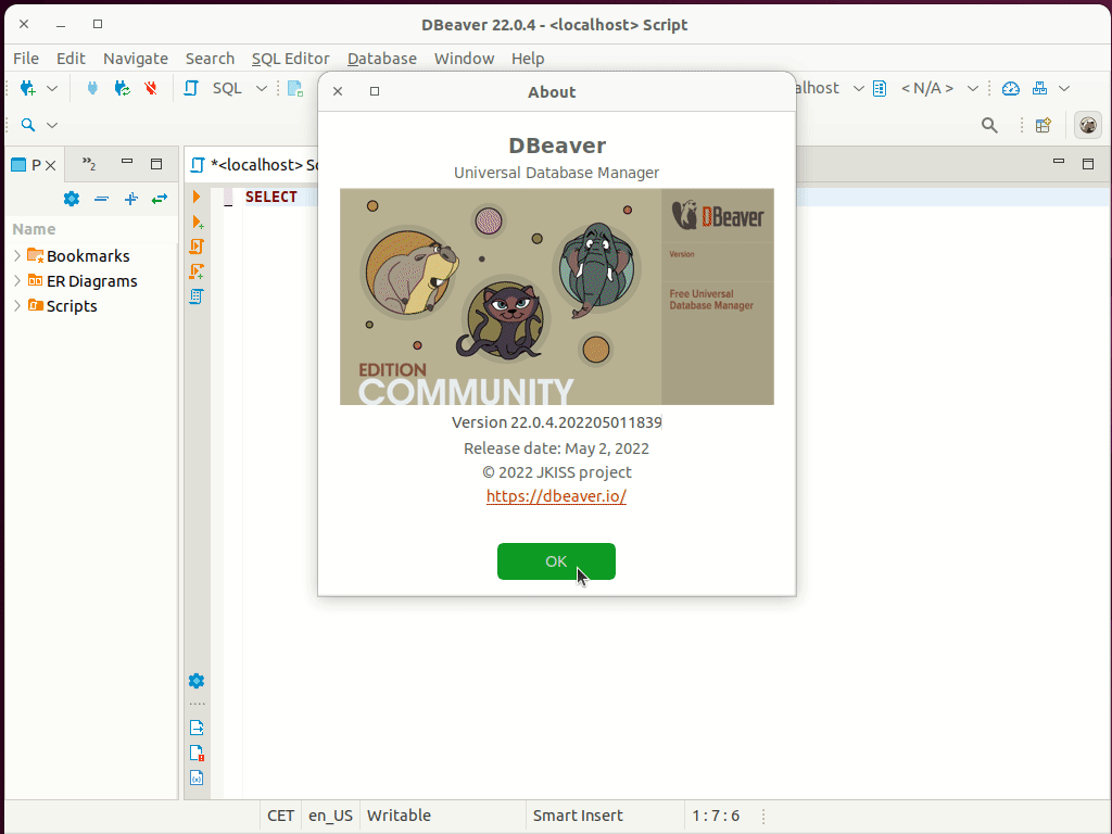 [Exasol] Crash after displaying result of `ST_BOUNDARY` function ...