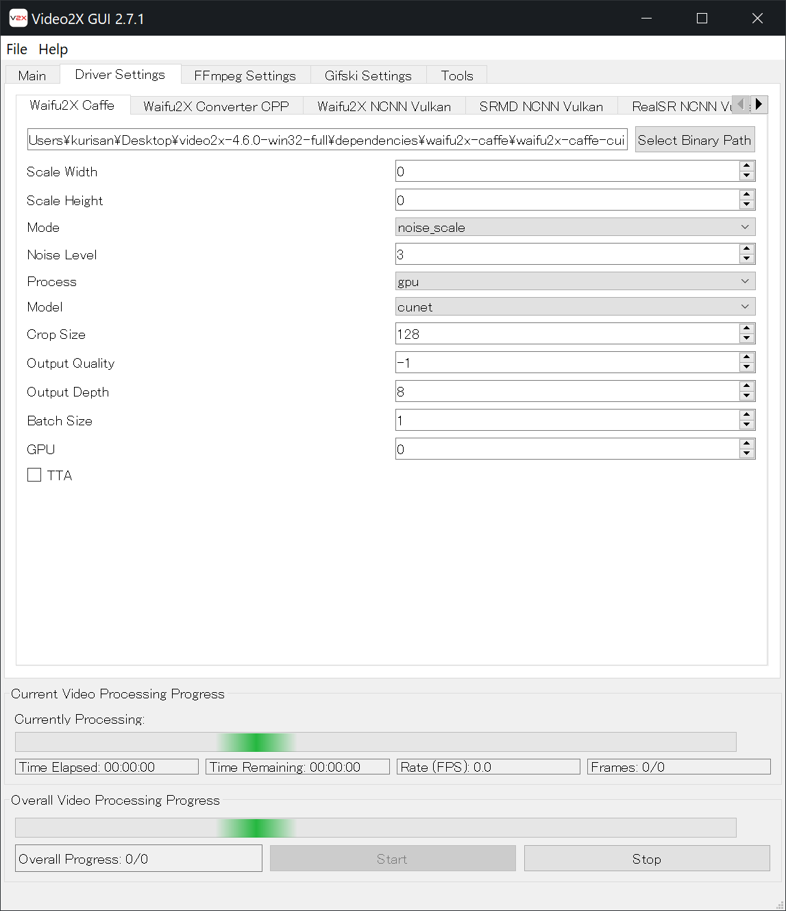 GPU not used. · Issue #295 · k4yt3x/video2x · GitHub