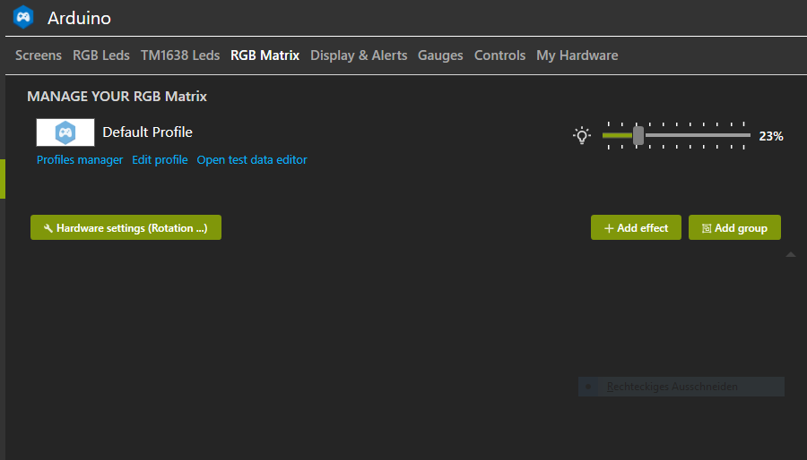 No RGB-Matrix 'Plugin, Profiles, Function' after Update · Issue #1081 ...