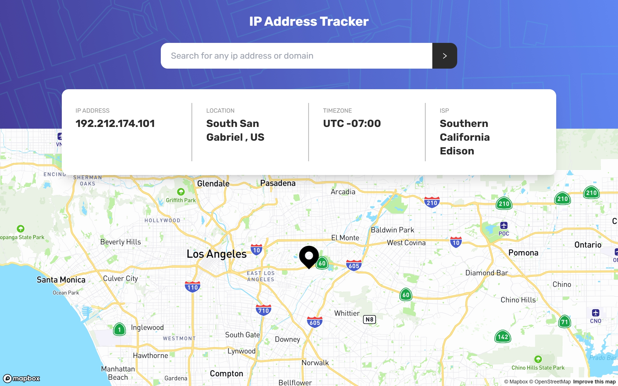 GitHub - AnshumanMahato/ip-address-tracker: ip-address-tracker