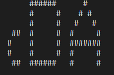 character added to font by RITIK-DEVOLOPER · Pull Request #615 · codewithnick/ascii-art · GitHub