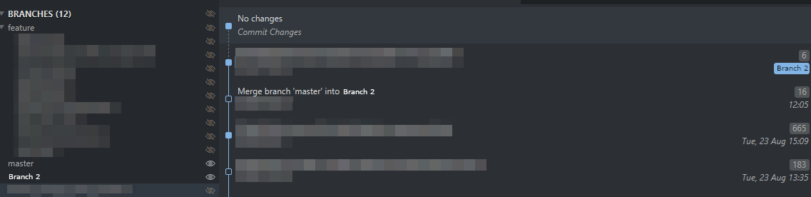 Parent branch not visible in commit log after merge · Issue #1596 · sublimehq/sublime_merge · GitHub