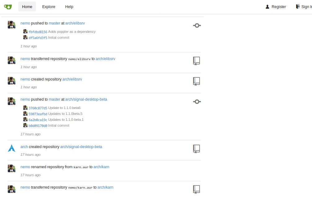 [feature] Anonymous Dashboard View · Issue #3263 · go-gitea/gitea · GitHub