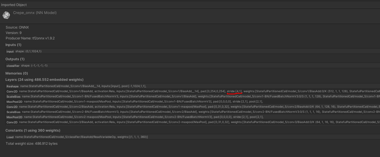 Onnx Conv2d Layer With Stride Different To 1 Not Supported · Issue 250 · Unity Technologies 