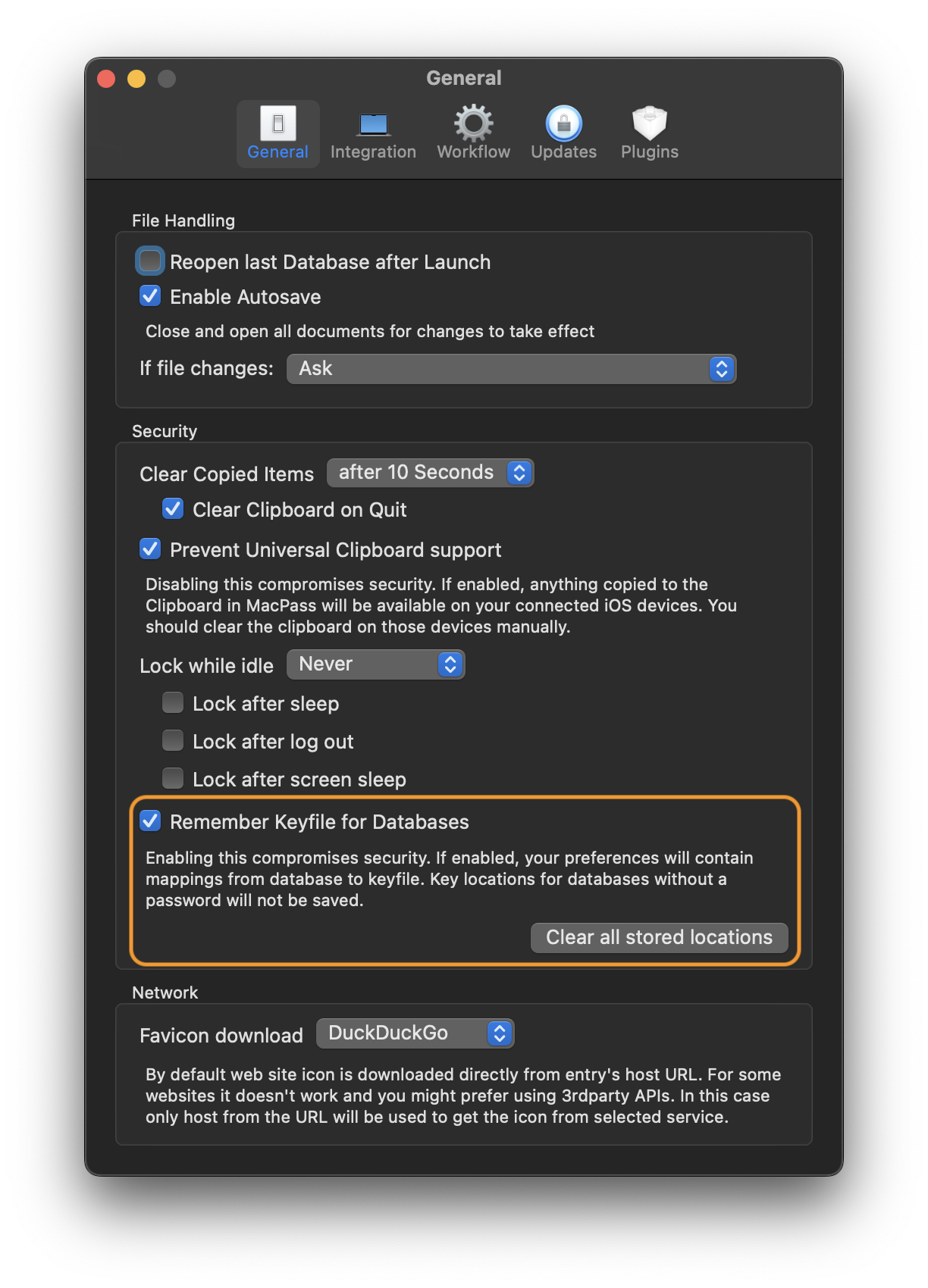 Keyfile selection disappears after locking database · Issue #1247 · MacPass/MacPass · GitHub