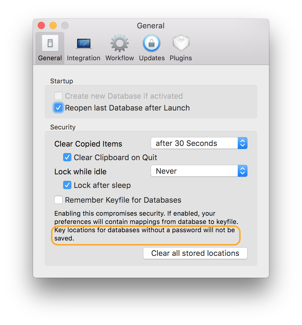 [Bug] Remember Key Option does not work · Issue #587 · MacPass/MacPass · GitHub