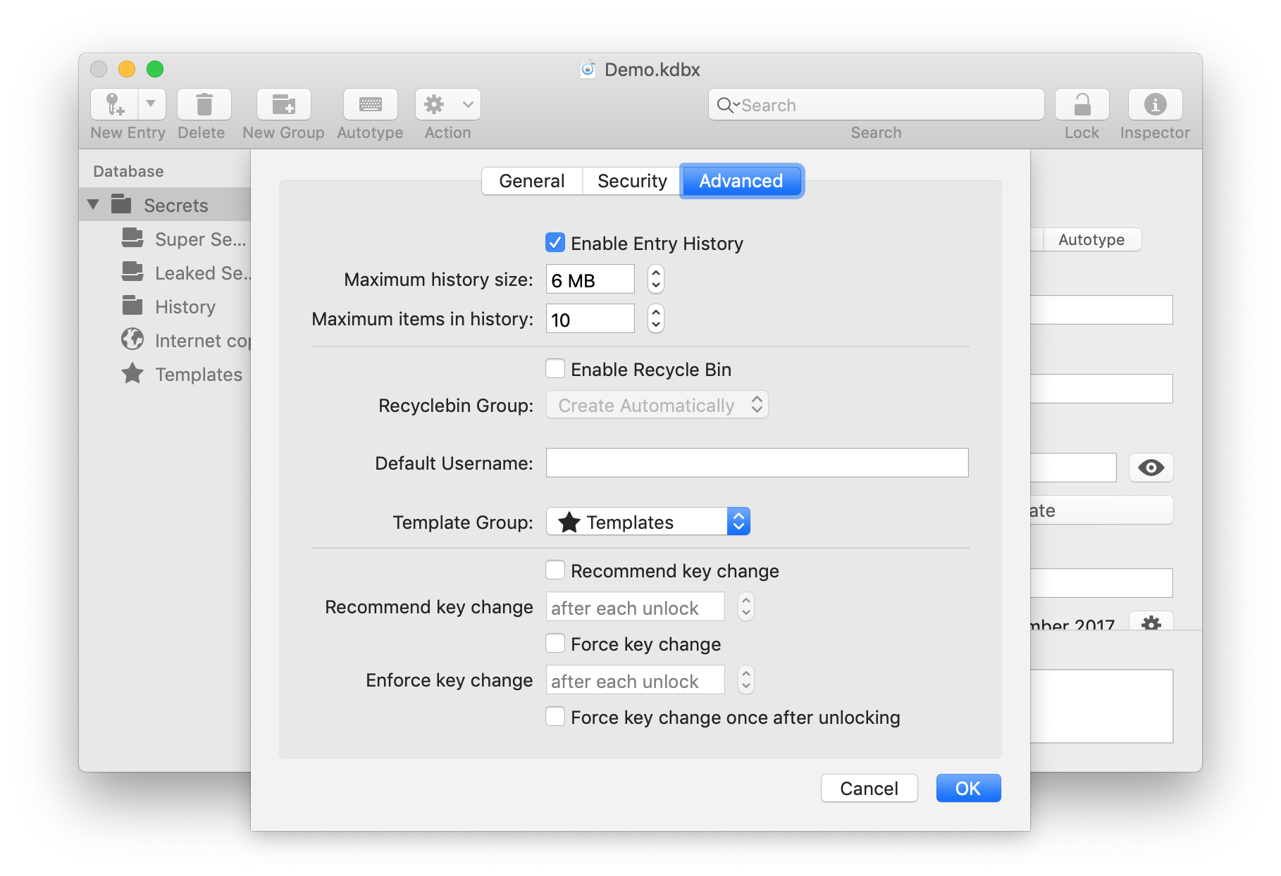 Custom field for 2FA recovery codes · Issue #717 · MacPass/MacPass · GitHub