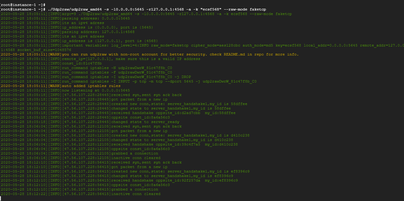 udp2raw串联udpspeeder · Issue #319 · wangyu-/udp2raw · GitHub