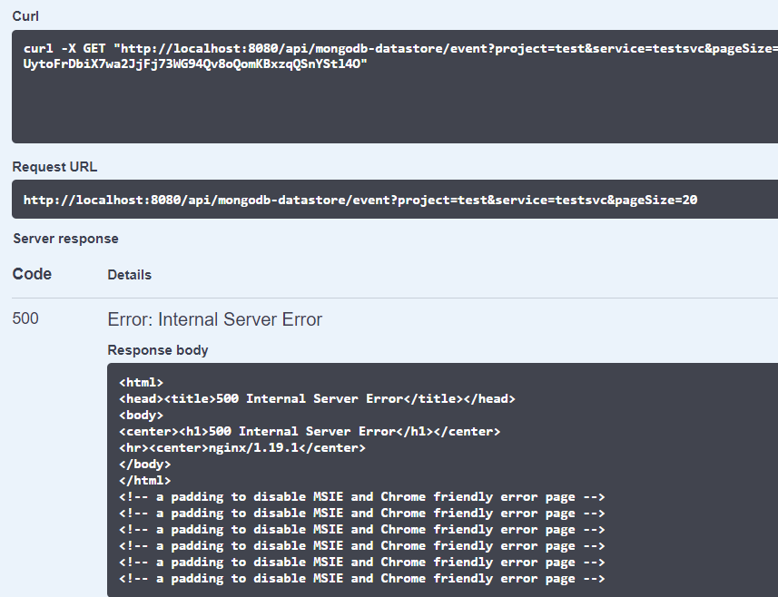 event-Endpoint in mongodb-datastore not working · Issue #2582 · keptn/keptn · GitHub