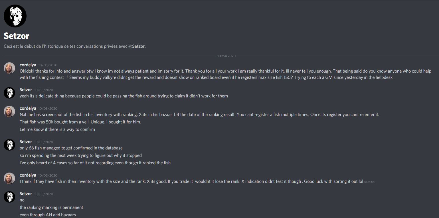 Fish Rankings Bug · Issue #2866 · EdenServer/community · GitHub