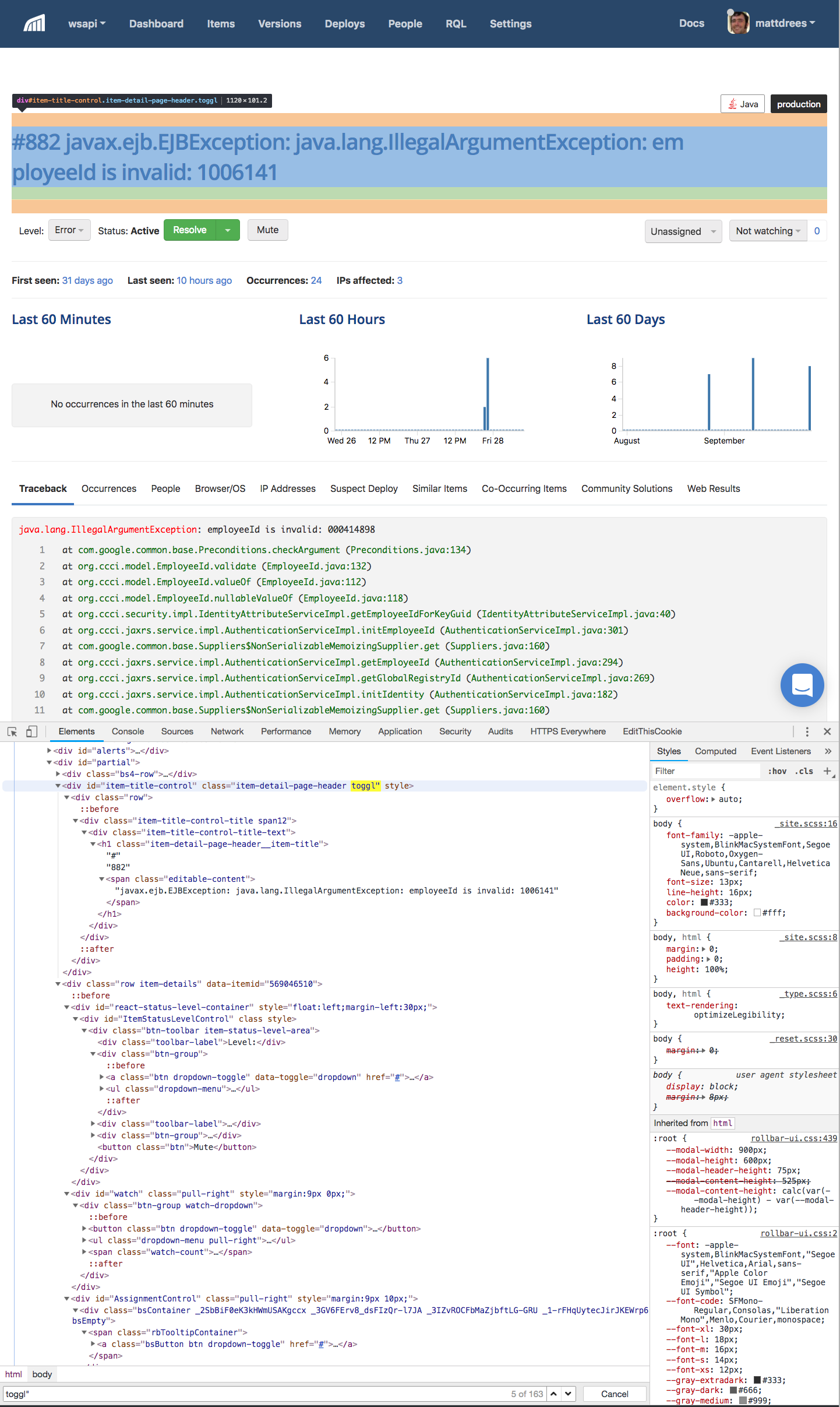 Button not working on Rollbar.com · Issue #1137 · toggl/track-extension · GitHub