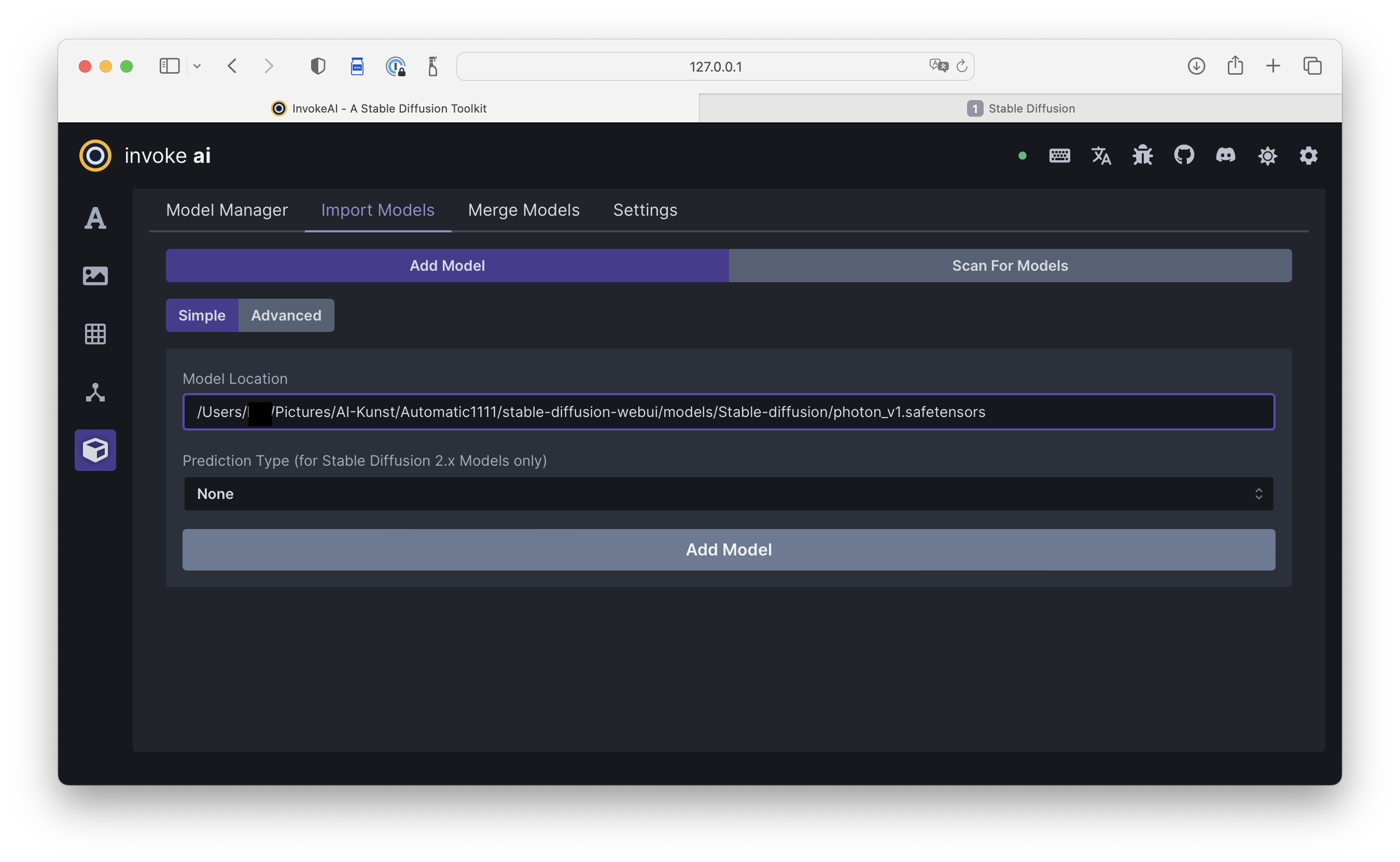 [bug] Safetensors Import Fails From Local File Hugging Face Repro Id Import Works · Issue