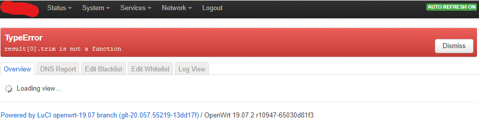 adblock: TypeError result[0].trim is not a function · Issue #11879 · openwrt/packages · GitHub