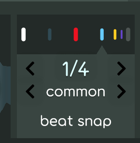 Switching between beat snap groups always resets to 1/1 snap · Issue ...