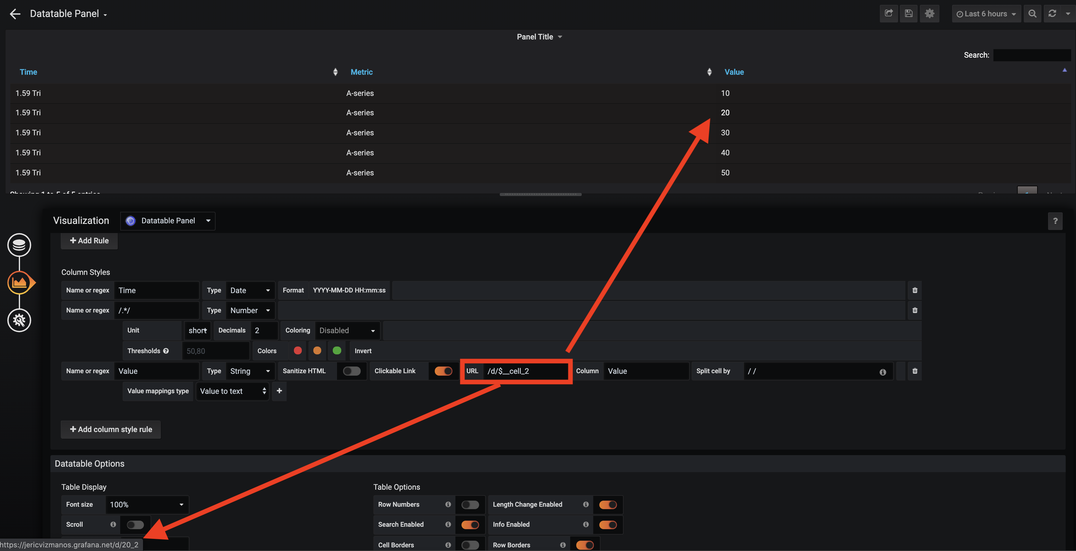"_n" treated as a literal string for the URL · Issue #87 · briangann/grafana-datatable-panel ...