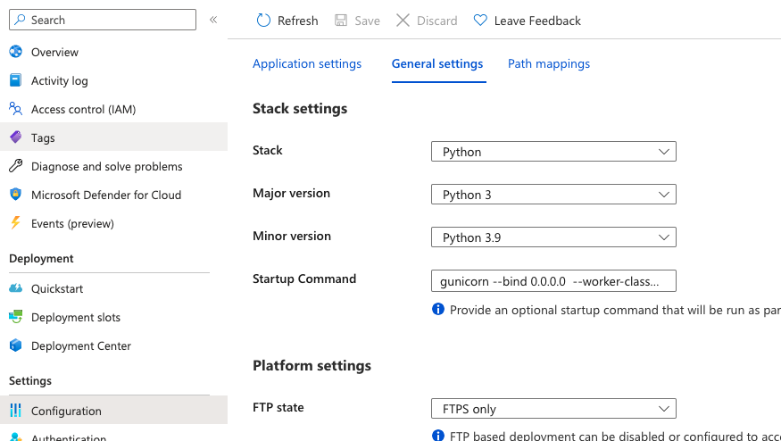 Failed to find attribute 'app' in 'app · Issue #3134 · microsoft/BotBuilder-Samples · GitHub